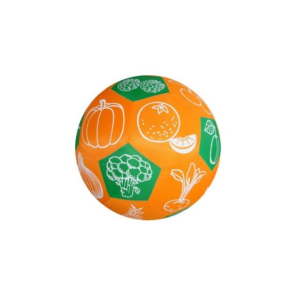 Bold med tegninger af frugt og grønt - Læringsbolde - Lær med stil ...